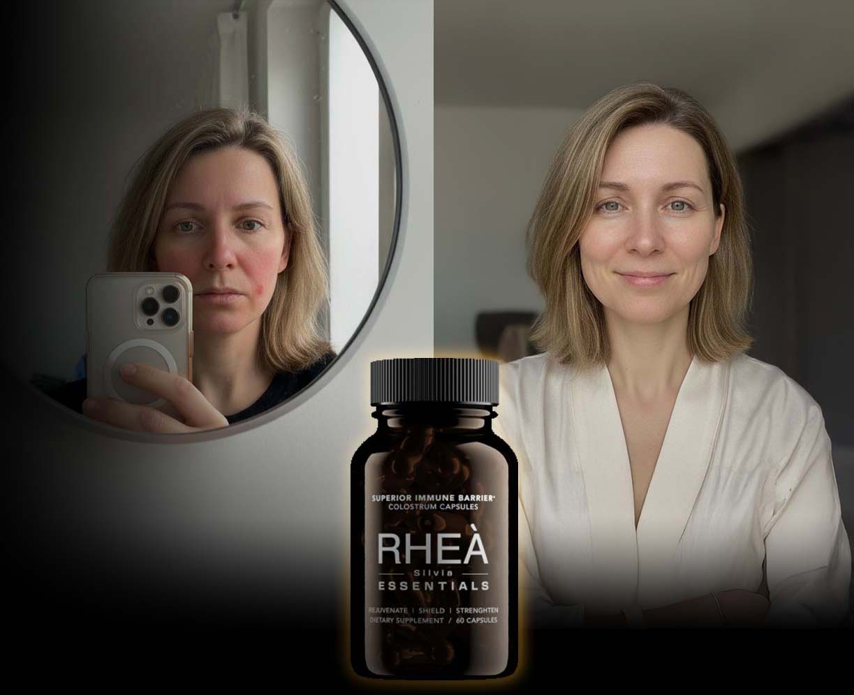 Reverse Skin Aging at the Source | RHEA Colostrum – RHEA Essentials