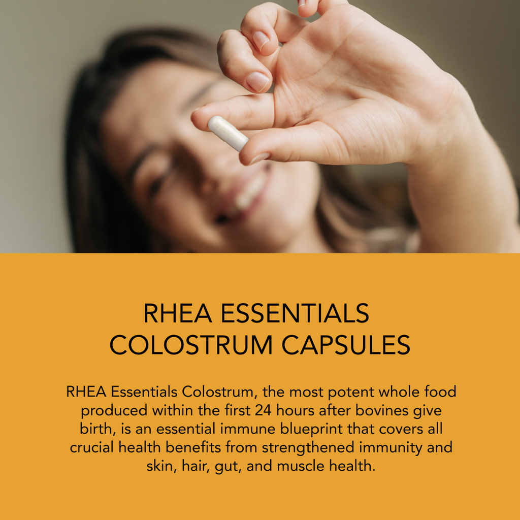 Colostrum Supplement | Rhea Essentials for reducing inflammation – RHEA ...